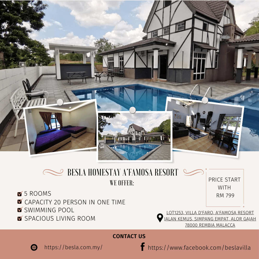 10 homestay menarik dan unik di malaysia