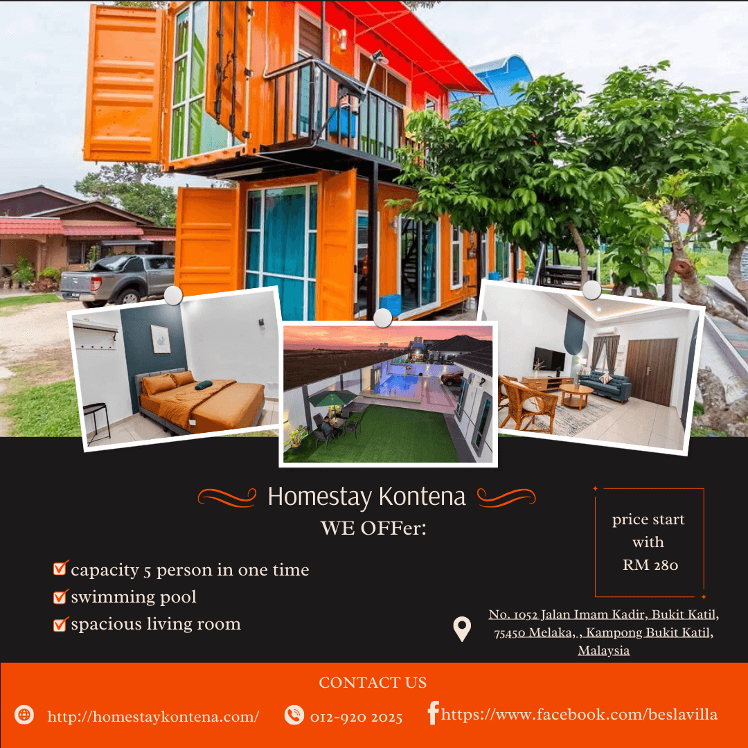 10 homestay menarik dan unik di malaysia
